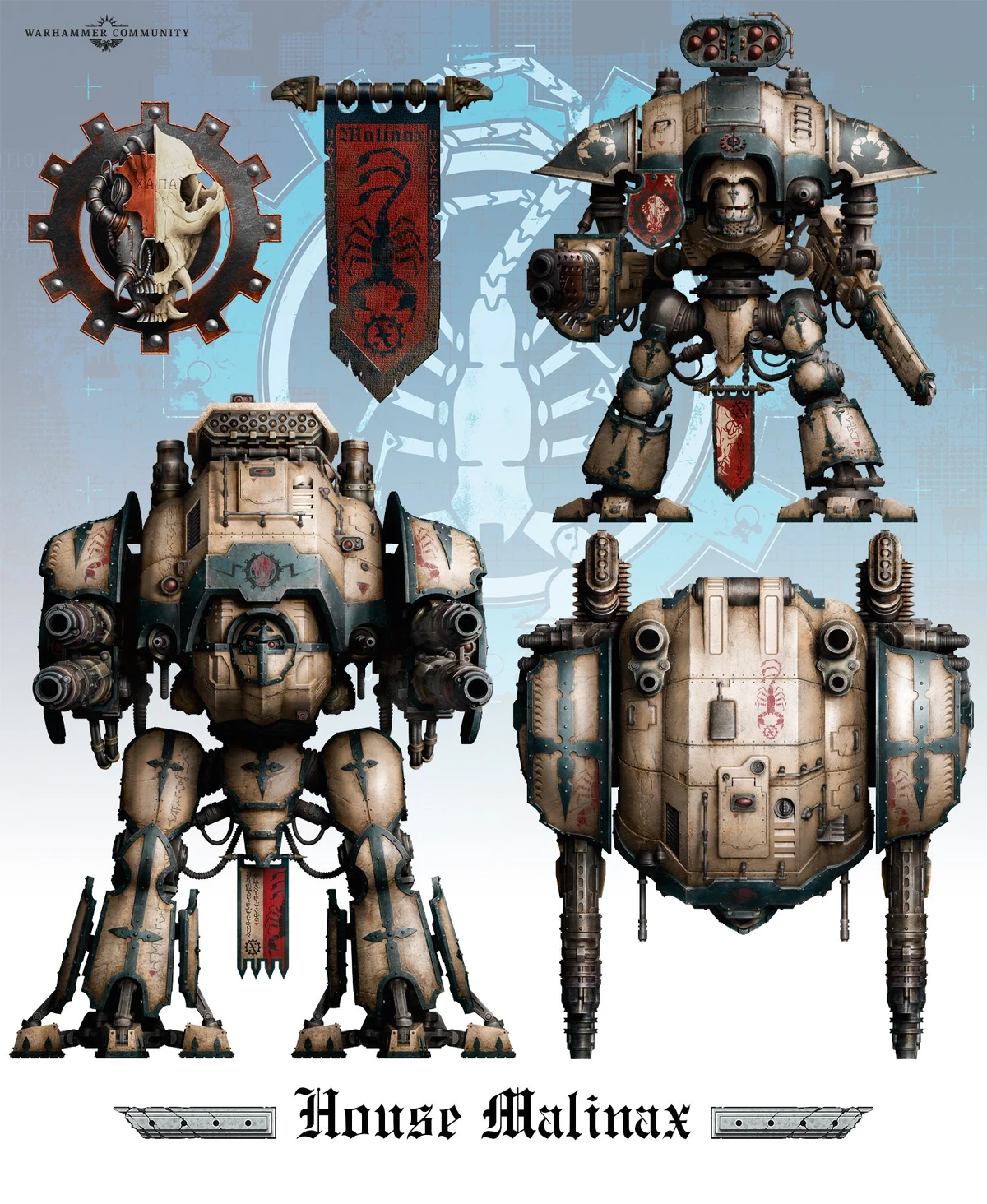 House Malinax | Adeptus Titanicus Wiki | Fandom