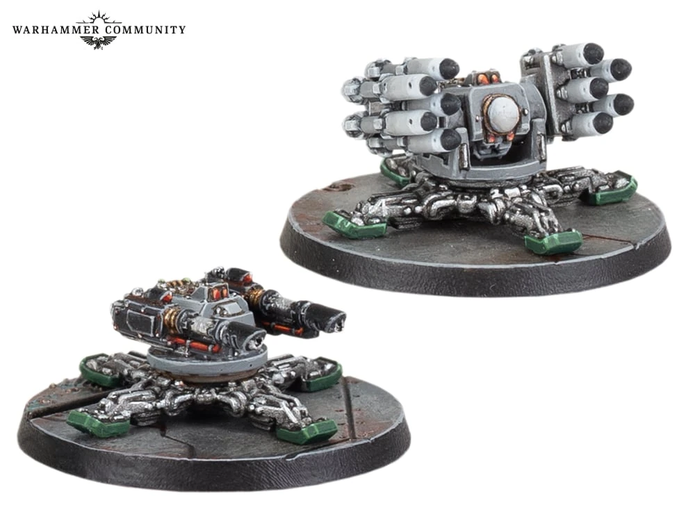 Auxilia Tarantula Battery | Adeptus Titanicus Wiki | Fandom