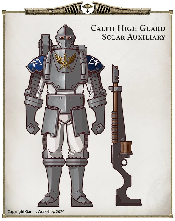 Calth High Guard | Adeptus Titanicus Wiki | Fandom