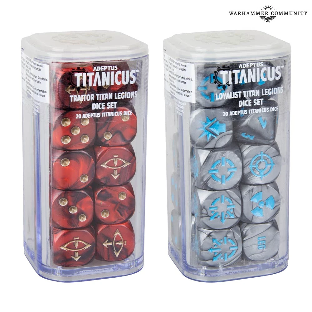 Traitor Titan Legions Dice Set | Adeptus Titanicus Wiki | Fandom