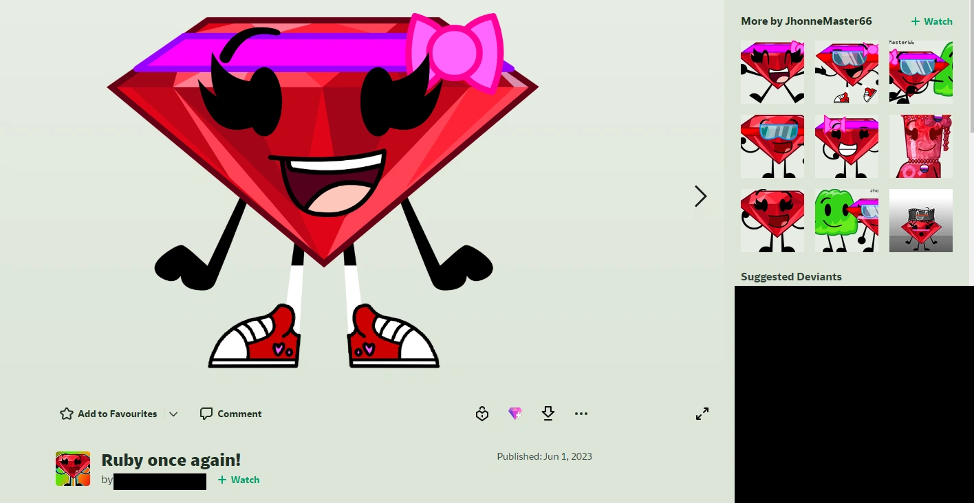 guys i think this artist likes Ruby | Fandom