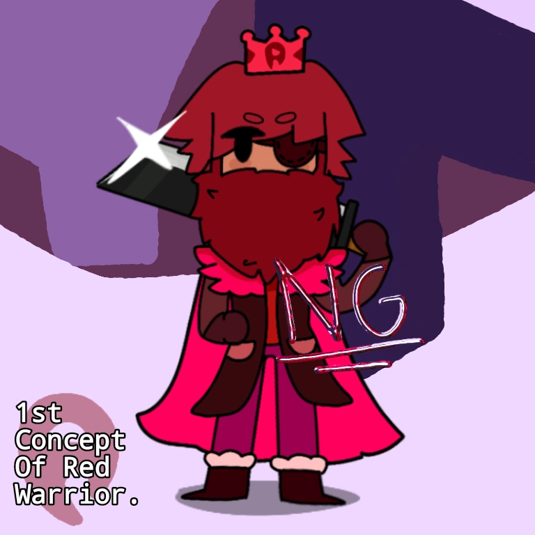 1st concept of red warrior | Fandom