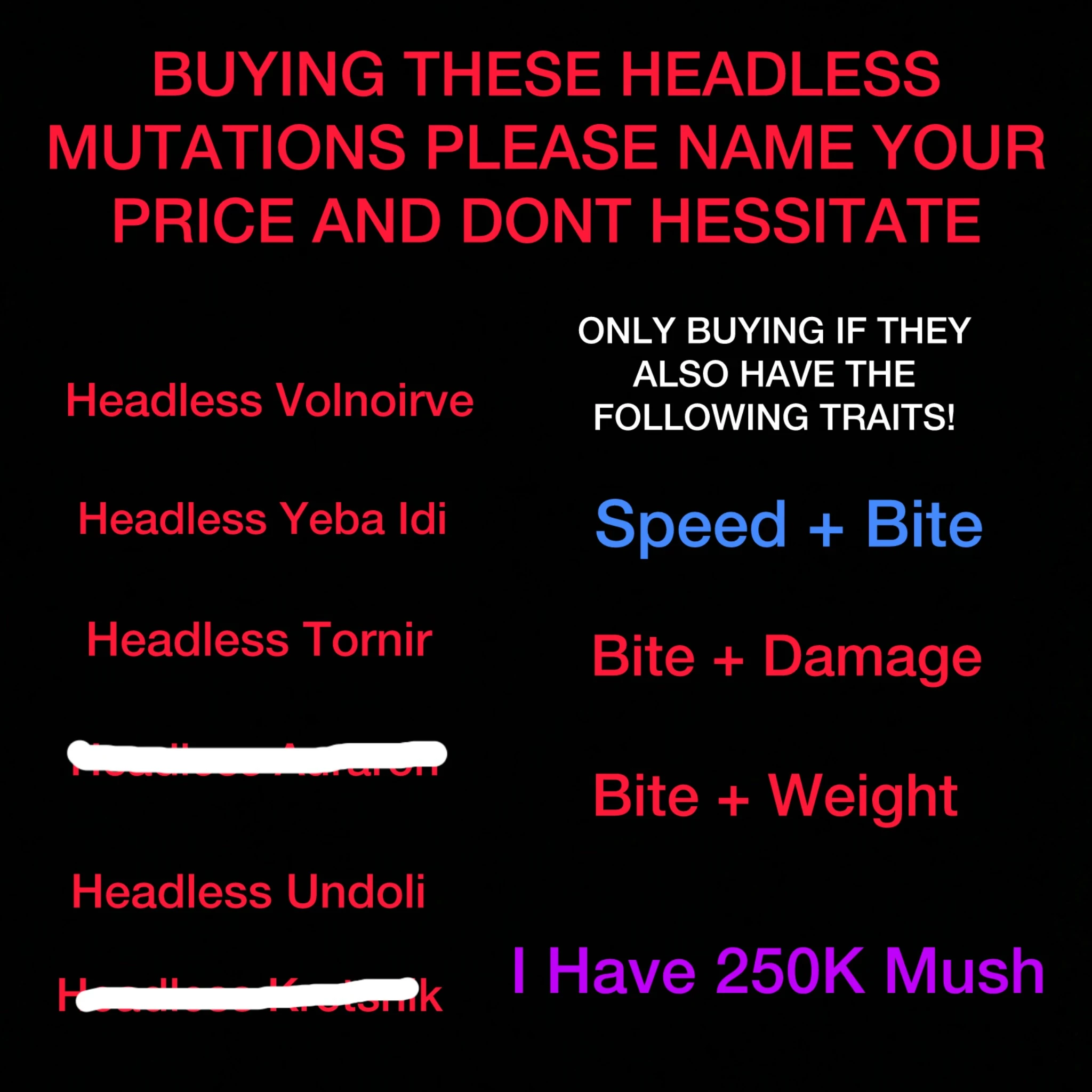 LOOKING FOR MUT HUNTERS | Fandom