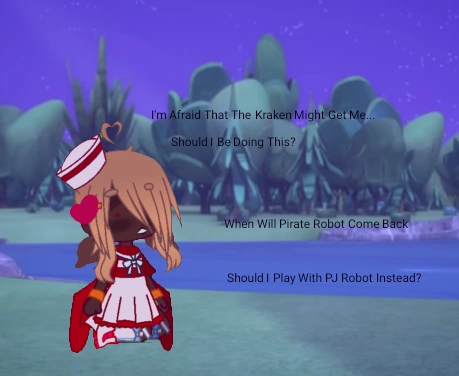 "So, Flybot Sally. What have you done all day since you didn't appear ...