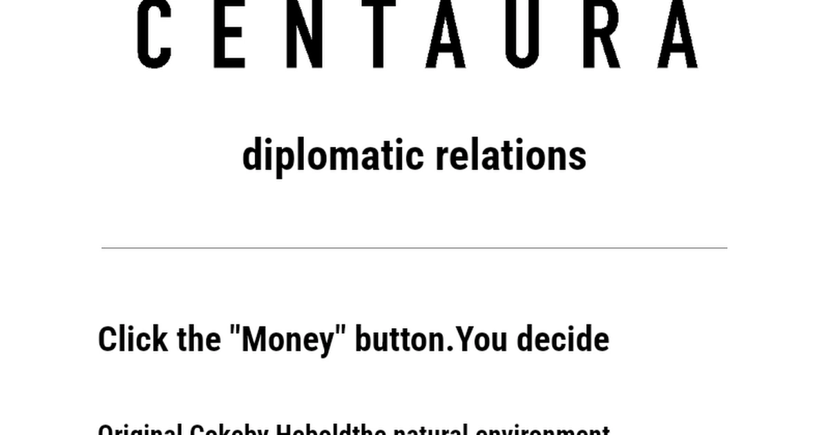 Poorly Translated Centaura Lore Documents | Fandom