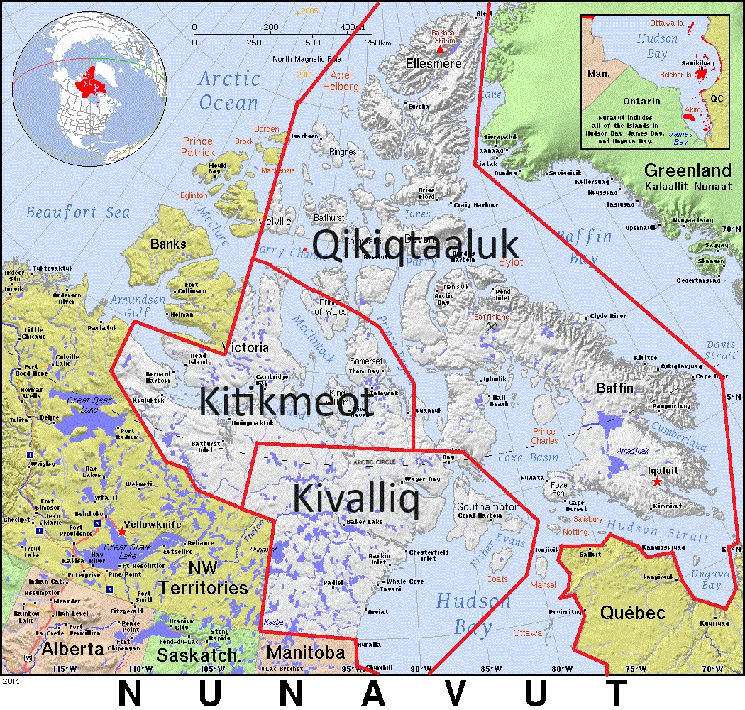 Regions/Nunavut | Administrative Divisions Wiki | Fandom