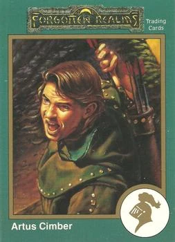 Artus Cimber (1993 Rare Card Set) | Advanced Dungeons & Dragons 2nd ...