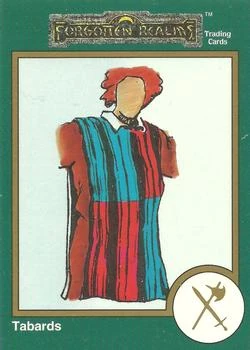 Tabards (1993 Card Set) | Advanced Dungeons & Dragons 2nd Edition Wiki ...