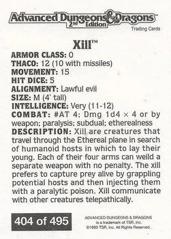 Xill (1993 Card Set) | Advanced Dungeons & Dragons 2nd Edition Wiki ...