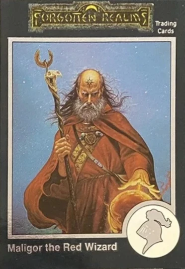 Maligor the Red Wizard (1992 Card Set) | Advanced Dungeons & Dragons ...