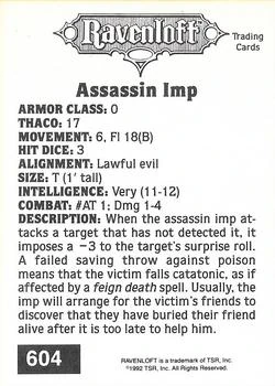 Assassin Imp (1992 Card Set) | Advanced Dungeons & Dragons 2nd Edition ...