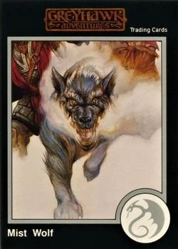 Mist Wolf (1991 Card Set) | Advanced Dungeons & Dragons 2nd Edition Wiki | Fandom