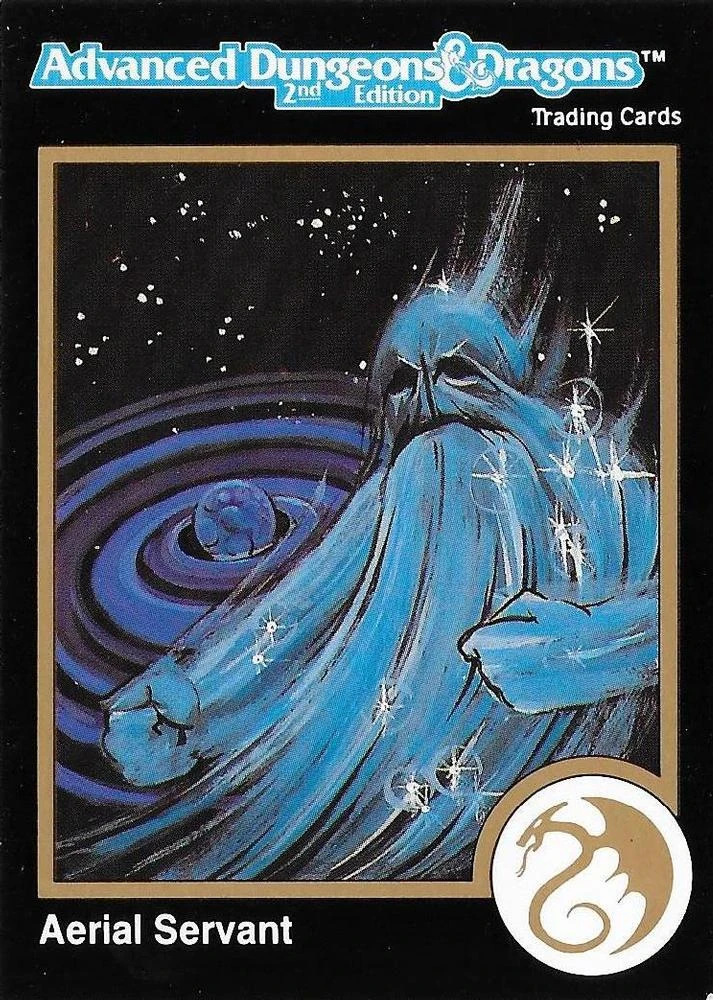 Aerial Servant (1992 Card Set) | Advanced Dungeons & Dragons 2nd ...
