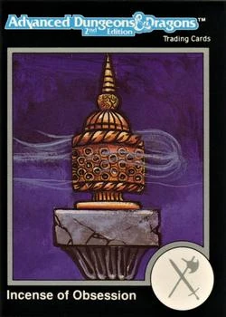 Incense of Obsession (1991 Card Set) | Advanced Dungeons & Dragons 2nd ...