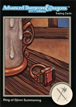Ring of Djinni Summoning (1991 Card Set) | Advanced Dungeons & Dragons ...