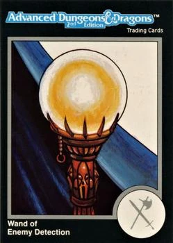 Wand of Enemy Detection (1991 Card Set) | Advanced Dungeons & Dragons ...
