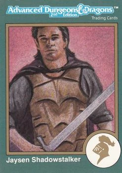 Jaysen Shadowstalker (1993 Card Set) | Advanced Dungeons & Dragons 2nd Edition Wiki | Fandom