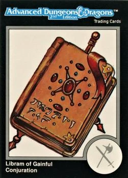 Libram of Gainful Conjuration (1991 Card Set) | Advanced Dungeons ...