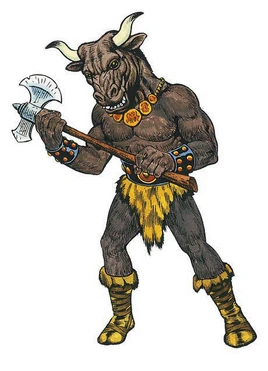 Minotaur (Race) | Advanced Dungeons & Dragons 2nd Edition Wiki | Fandom