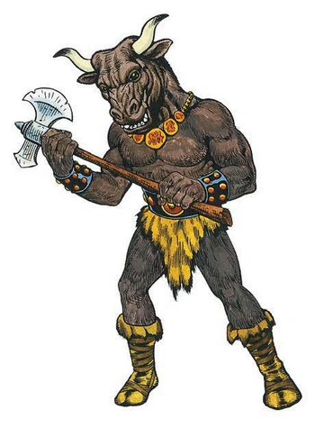 Minotaur (Race) | Advanced Dungeons & Dragons 2nd Edition Wiki | Fandom