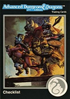 Checklist: 338–377 (1991 Card Set) | Advanced Dungeons & Dragons 2nd ...