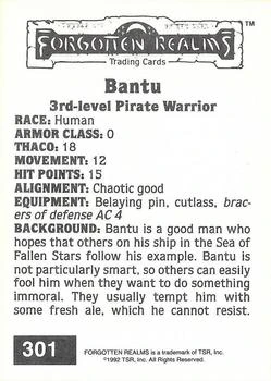 Bantu (1992 Card Set) | Advanced Dungeons & Dragons 2nd Edition Wiki ...