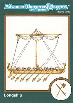 Longship (1993 Card Set) | Advanced Dungeons & Dragons 2nd Edition Wiki ...