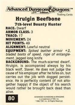 Hrulgin Beefbone (1992 Card Set) | Advanced Dungeons & Dragons 2nd ...