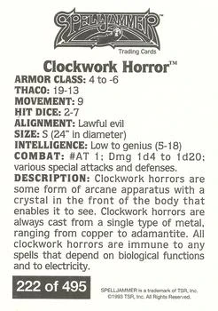 Clockwork Horror (1993 Card Set) | Advanced Dungeons & Dragons 2nd ...