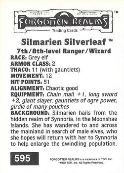 Silmarien Silverleaf (1992 Card Set) | Advanced Dungeons & Dragons 2nd ...