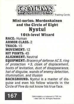 Nystul (1992 Card Set) | Advanced Dungeons & Dragons 2nd Edition Wiki | Fandom