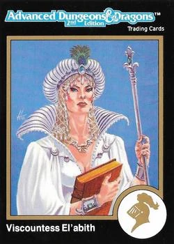 Viscountess El'abith (1992 Card Set) | Advanced Dungeons & Dragons 2nd ...