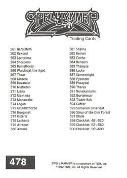 Checklist: 361–400 (1992 Card Set) | Advanced Dungeons & Dragons 2nd ...