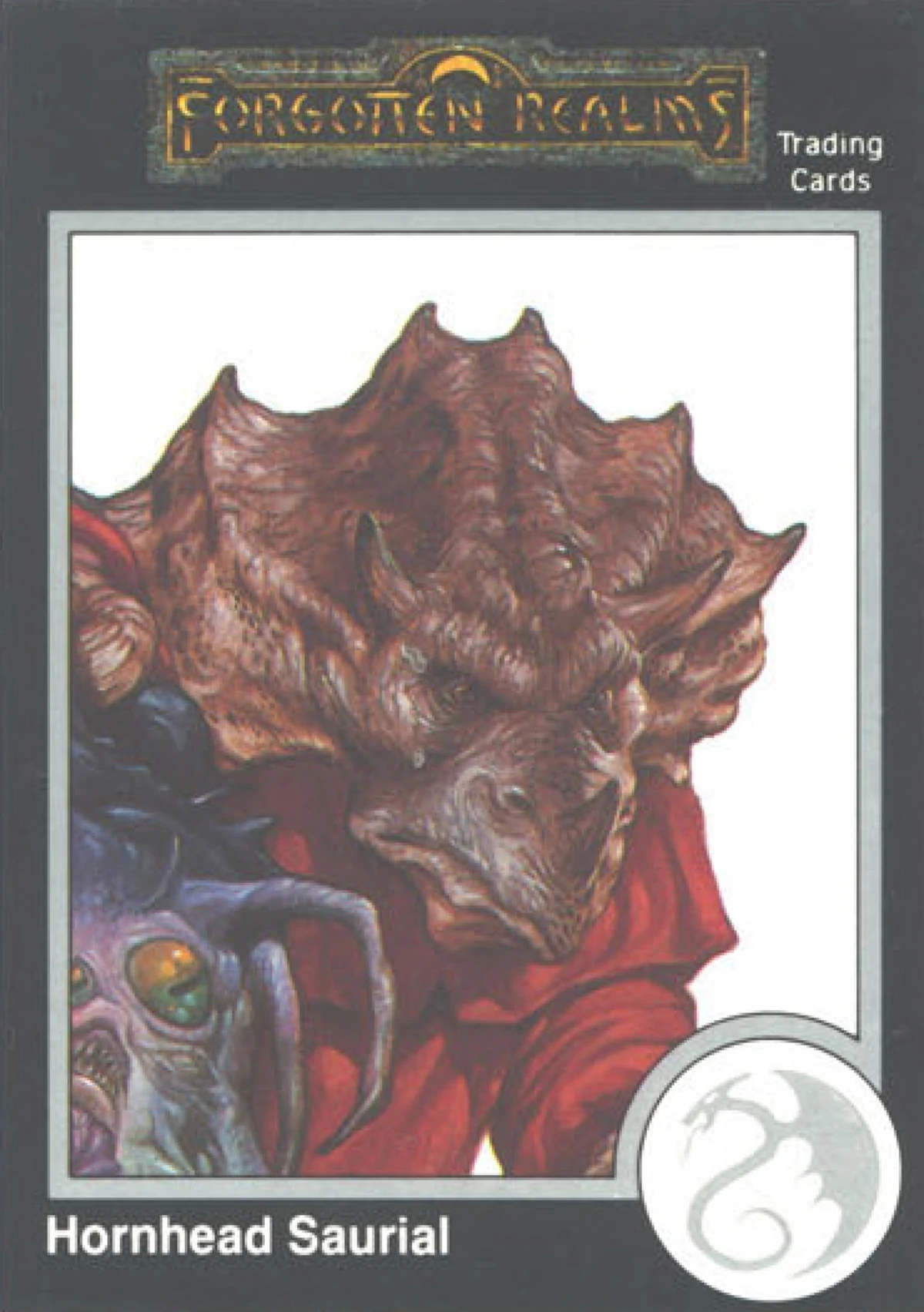 Hornhead Saurial (1992 Card Set) | Advanced Dungeons & Dragons 2nd ...