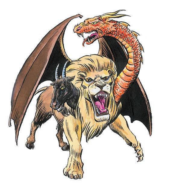 Chimera | Advanced Dungeons & Dragons 2nd Edition Wiki | Fandom