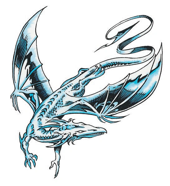 Mercury Dragon (Creature) | Advanced Dungeons & Dragons 2nd Edition ...