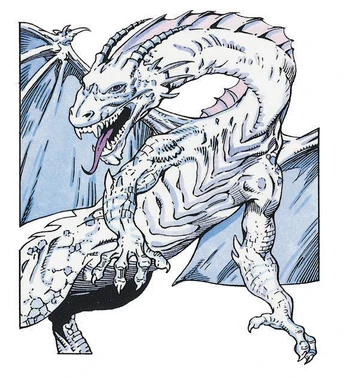 Silver Dragon (Creature) | Advanced Dungeons & Dragons 2nd Edition Wiki ...