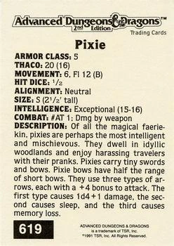 Pixie (1991 Card Set) | Advanced Dungeons & Dragons 2nd Edition Wiki ...