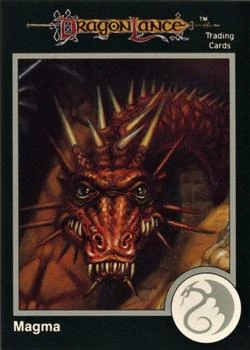 Magma, Red Dragon (1991 Card Set) | Advanced Dungeons & Dragons 2nd ...