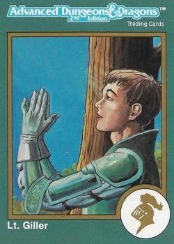 Lt. Michael Giller (1993 Card Set) | Advanced Dungeons & Dragons 2nd ...