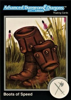 Boots of Speed (1991 Card Set) | Advanced Dungeons & Dragons 2nd ...