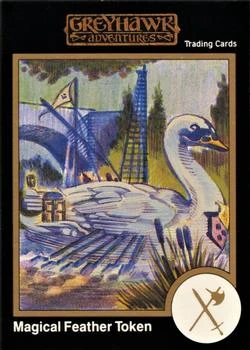 Quaal's Mystical Feather Token (1992 Card Set) | Advanced Dungeons ...