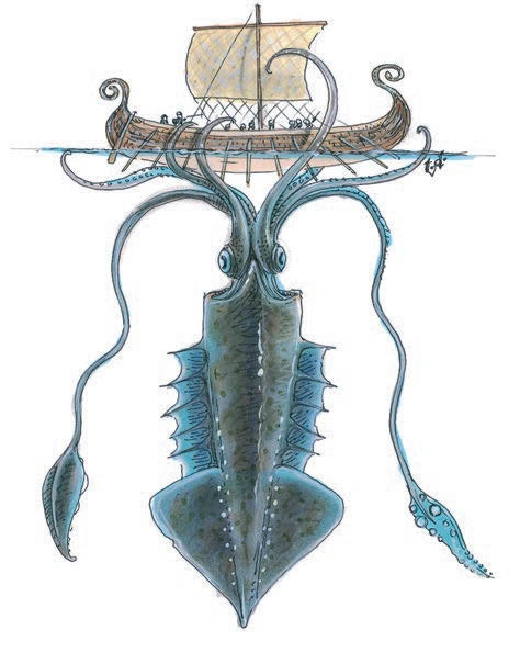 Giant Squid | Advanced Dungeons & Dragons 2nd Edition Wiki | Fandom