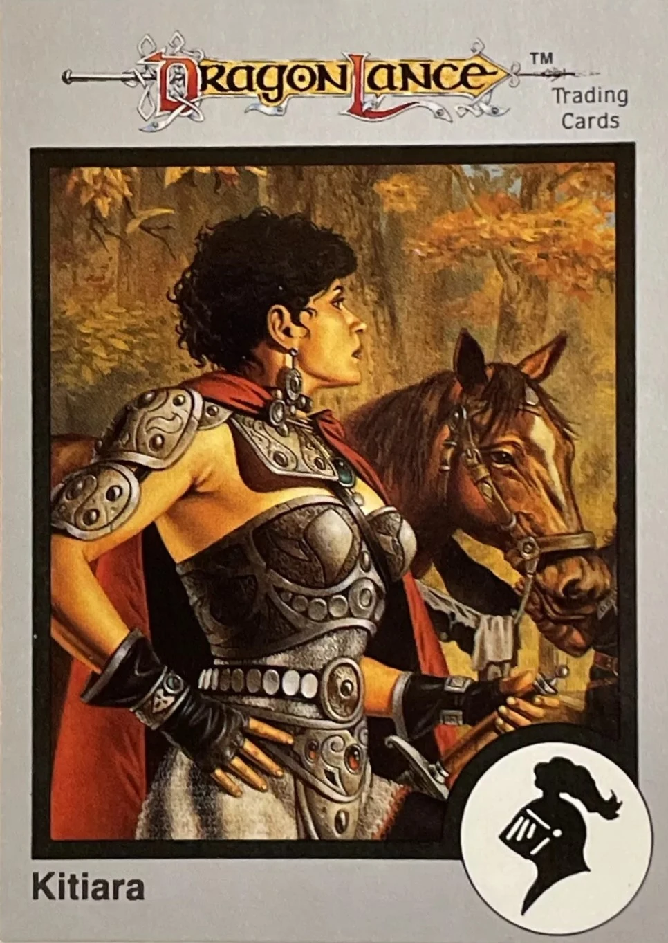 Kitiara Uth Mathar (1992 GCP Card Set) | Advanced Dungeons & Dragons ...