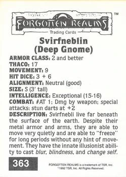 Svirfneblin (Deep Gnome) (1992 Card Set) | Advanced Dungeons & Dragons ...