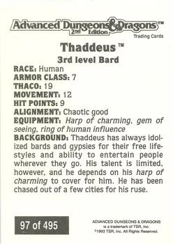 Thaddeus (1993 Card Set) | Advanced Dungeons & Dragons 2nd Edition Wiki ...