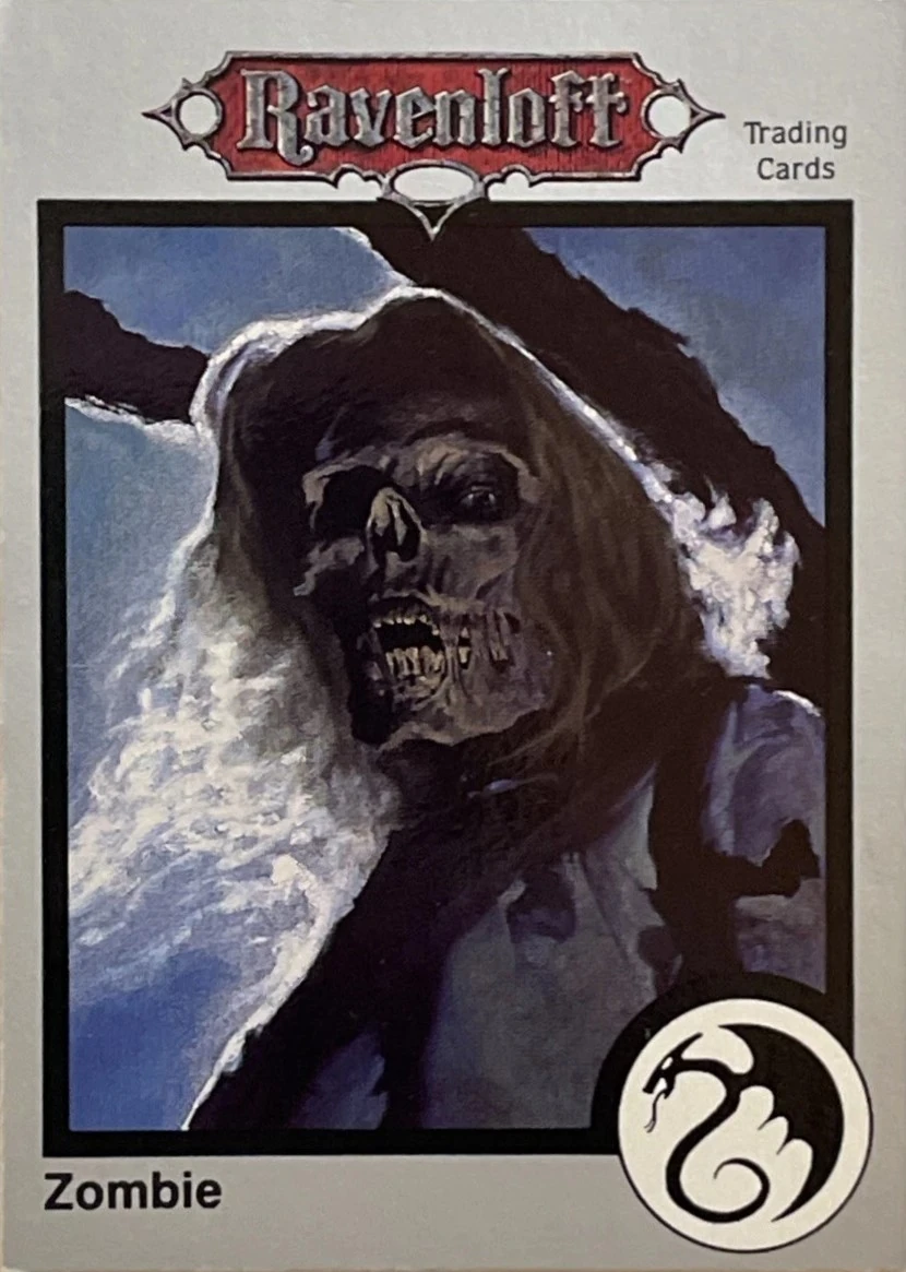 Zombie (1992 GCP Card Set) | Advanced Dungeons & Dragons 2nd Edition ...