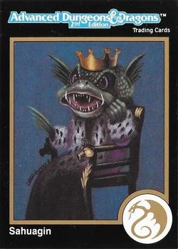 Sahuagin (1992 Card Set) | Advanced Dungeons & Dragons 2nd Edition Wiki ...