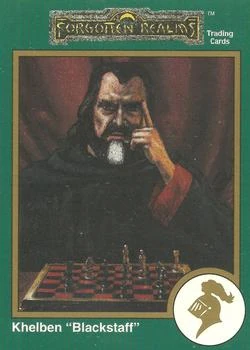 Khelben "Blackstaff" Arunsun (1993 Card Set) | Advanced Dungeons ...
