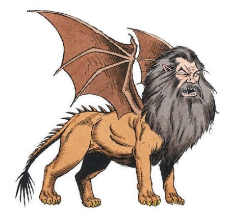 Manticore | Advanced Dungeons & Dragons 2nd Edition Wiki | Fandom